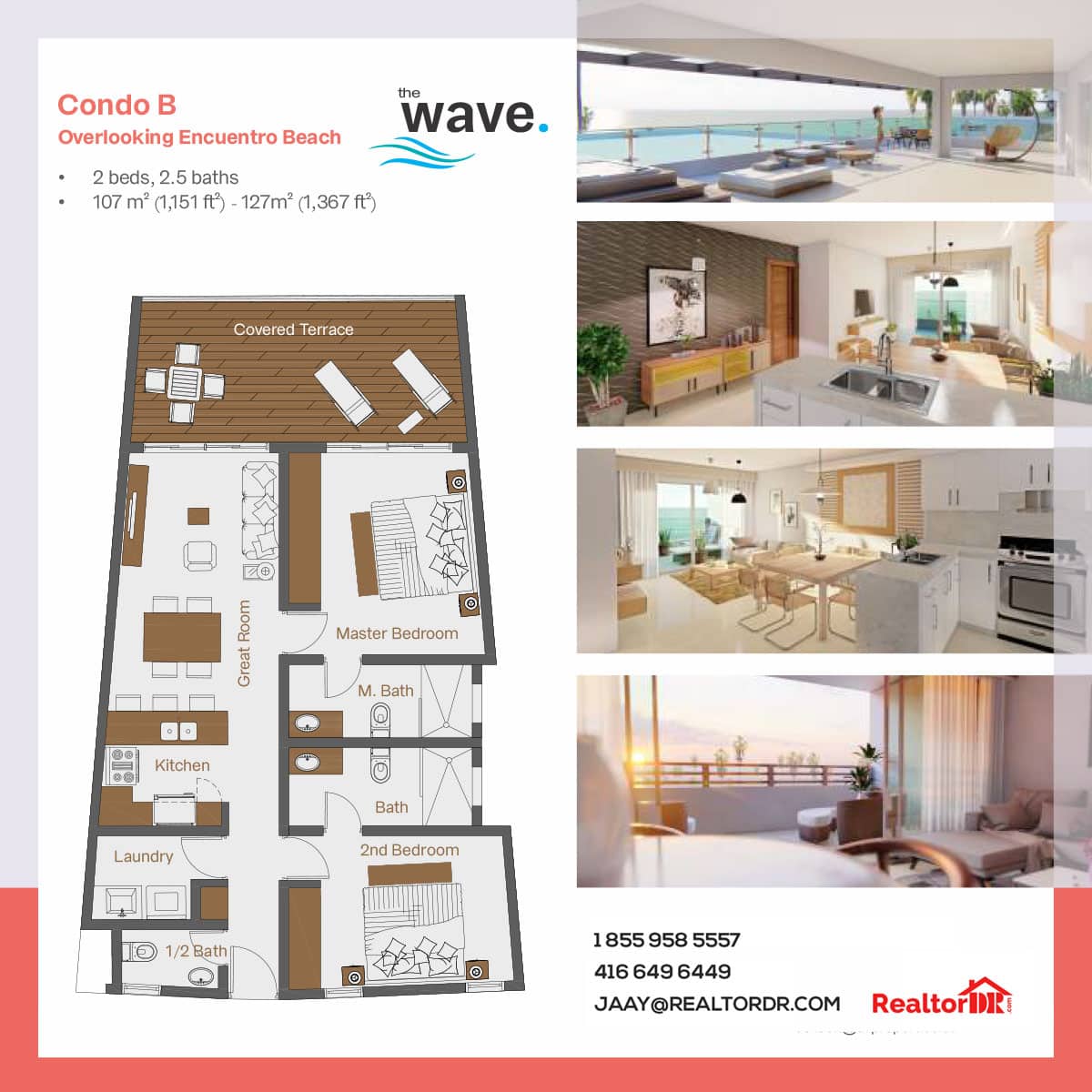 The Wave Development (Block 1 ) Pre Sale Now Available! - RealtorDR